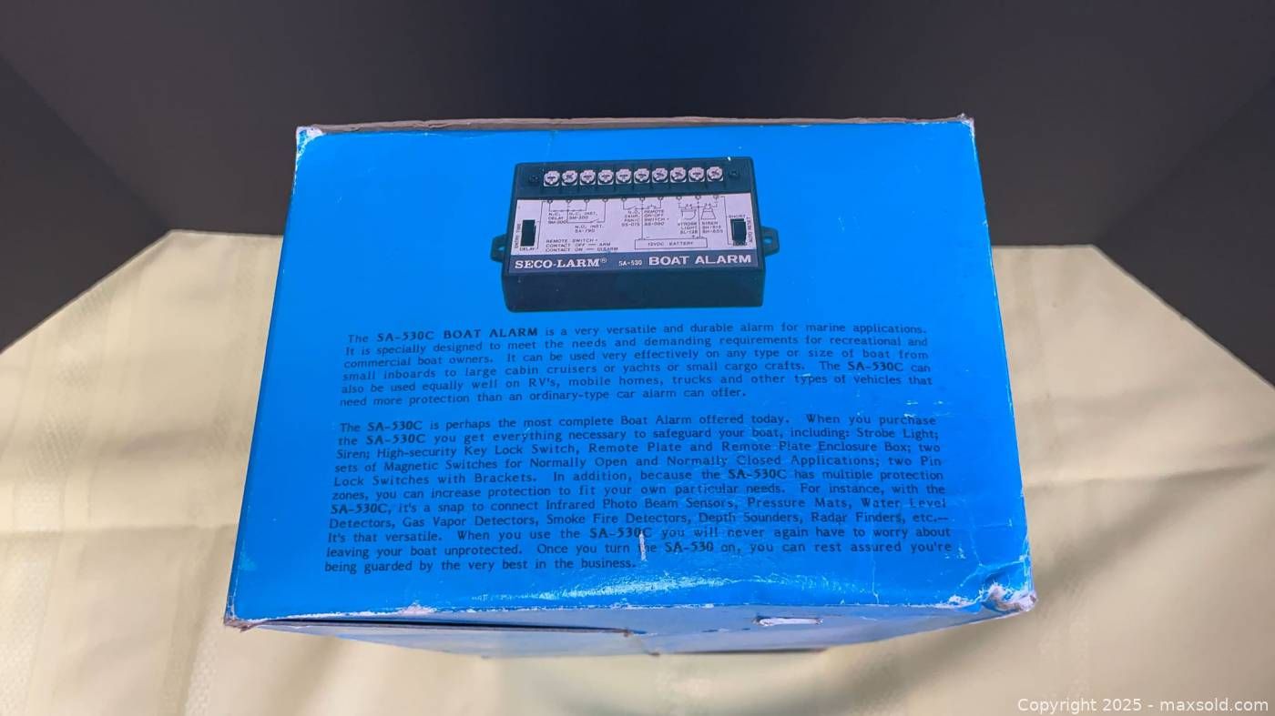 SECO-LARM SA-530C Marine Boat Alarm Kit | Maxsold