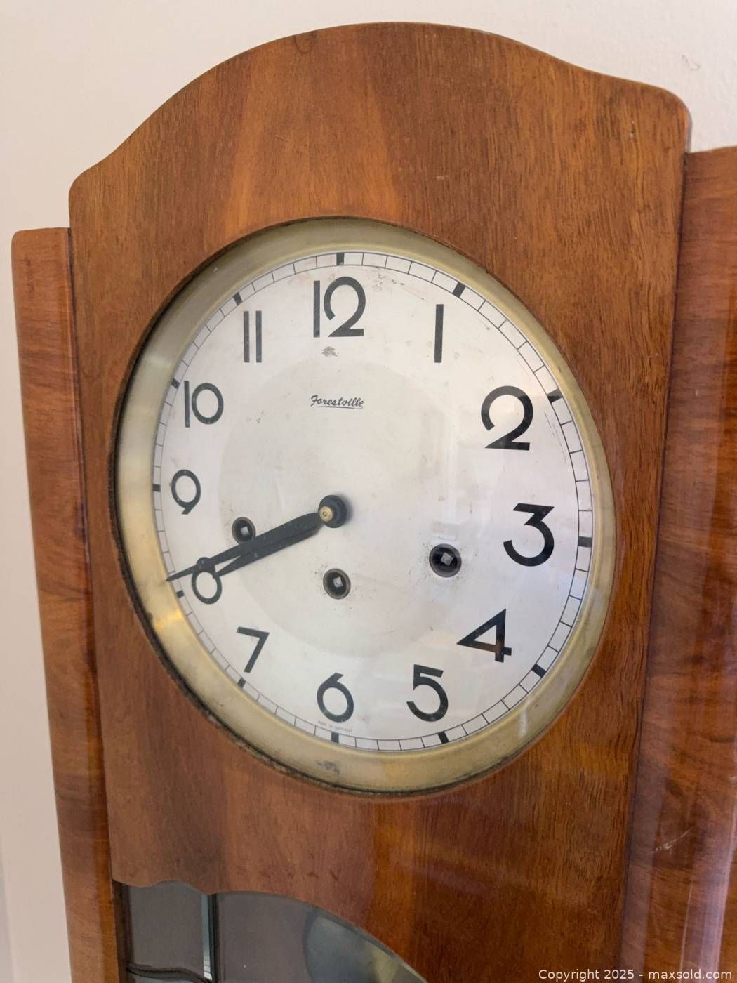 Forestville Art Deco Wall Clock | Maxsold