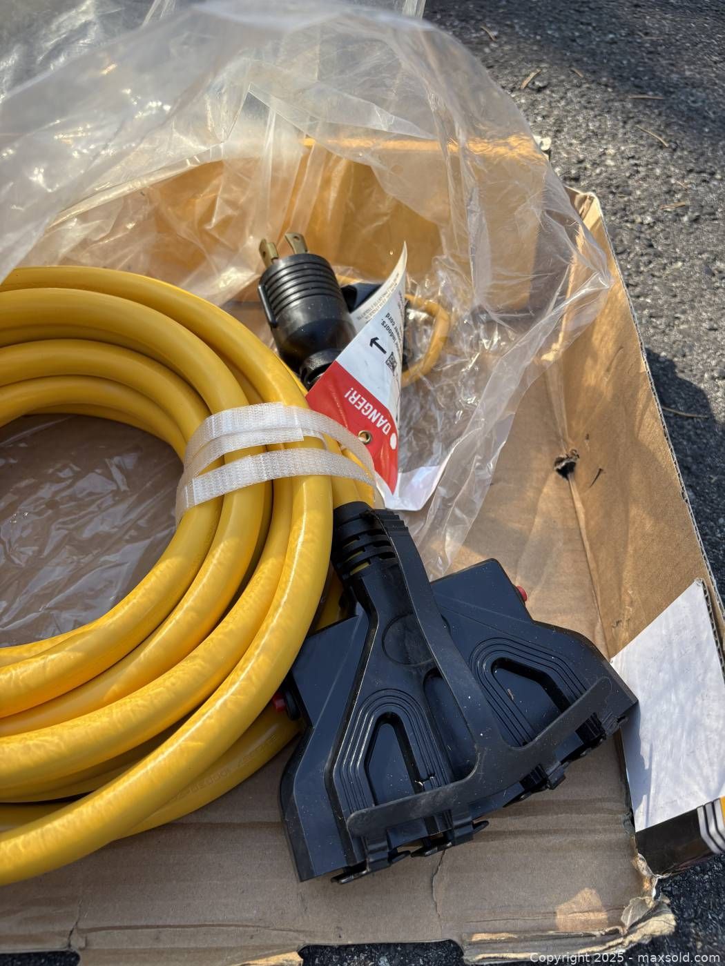 Firman 25 ft 10 G 30 A L14-30P to L14-30R generator cord with strap ...