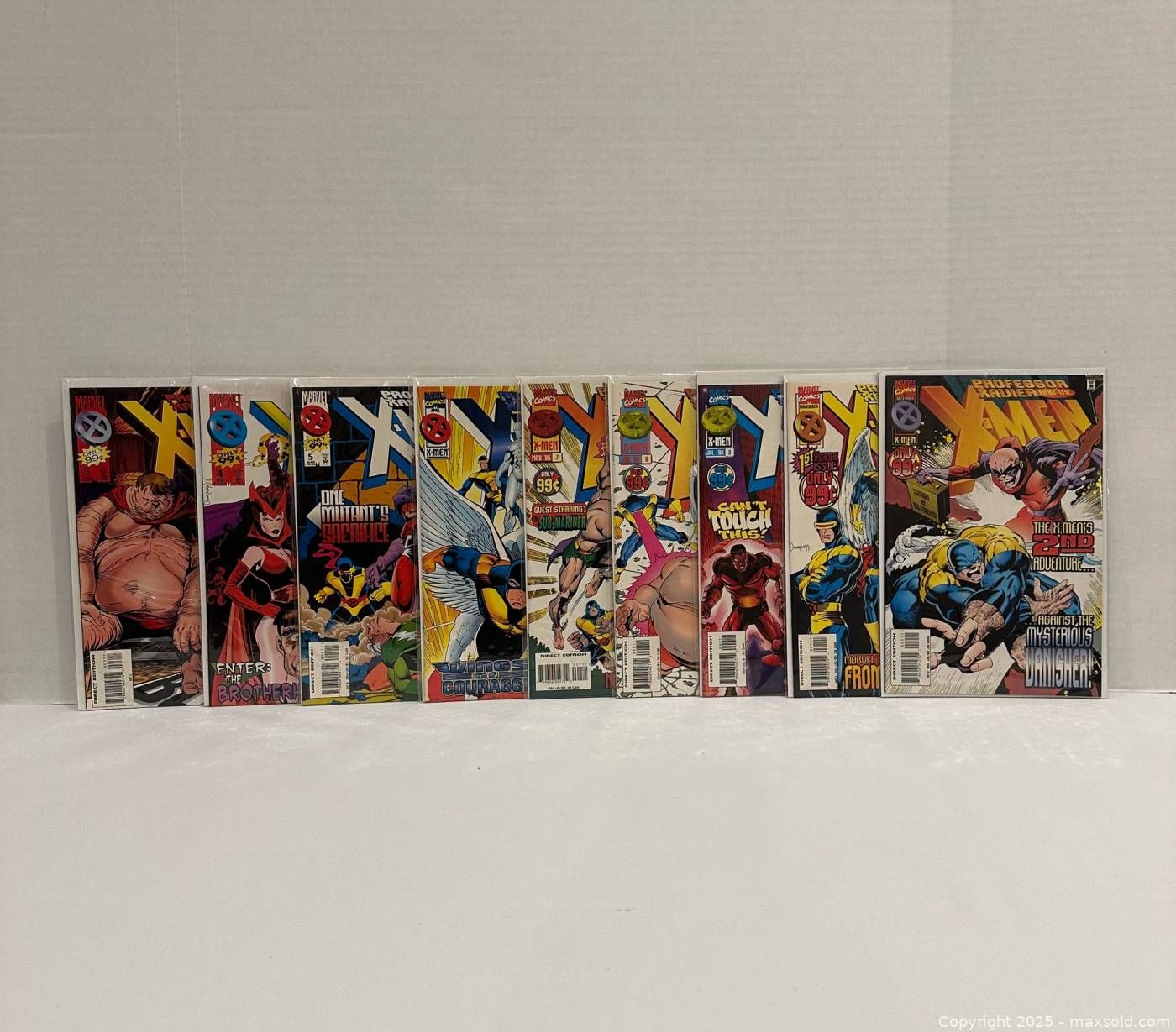 Professor Xavier and the X-Men Issues 1-9 | Maxsold