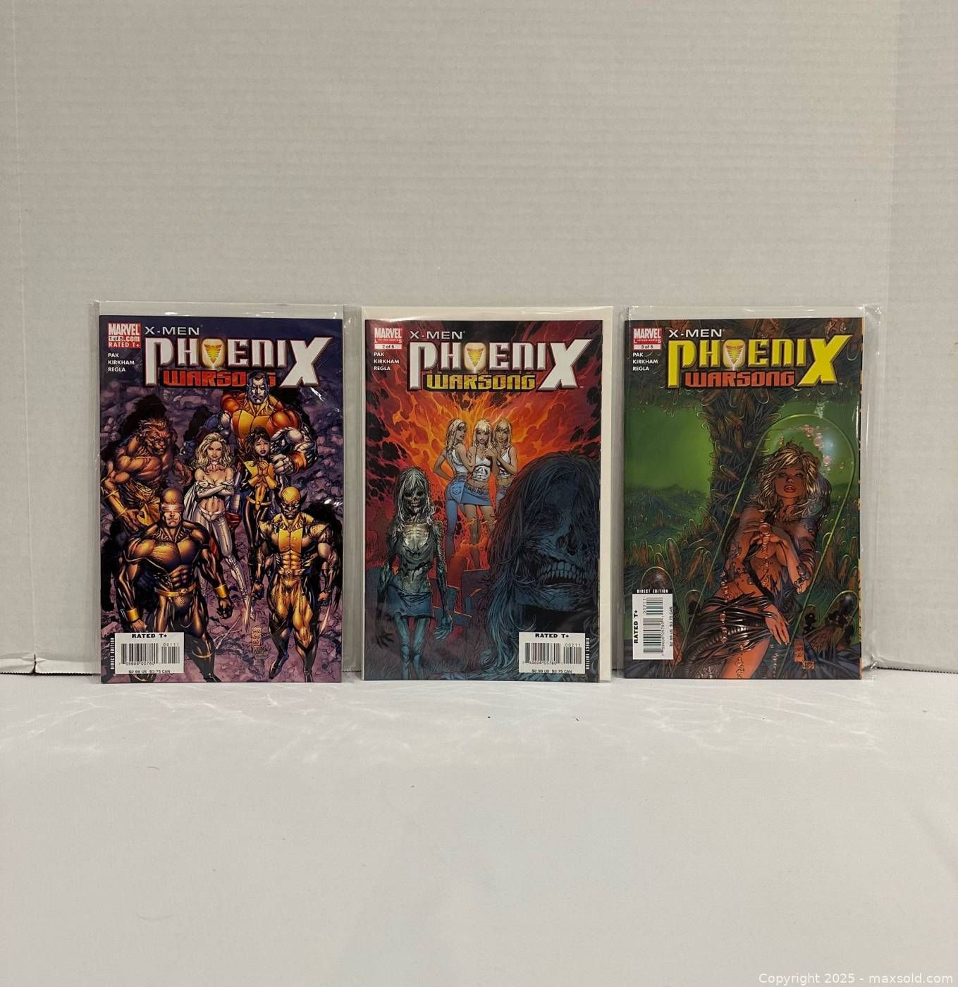 X-Men Phoenix Warsong Comics Issues 1-3 | Maxsold
