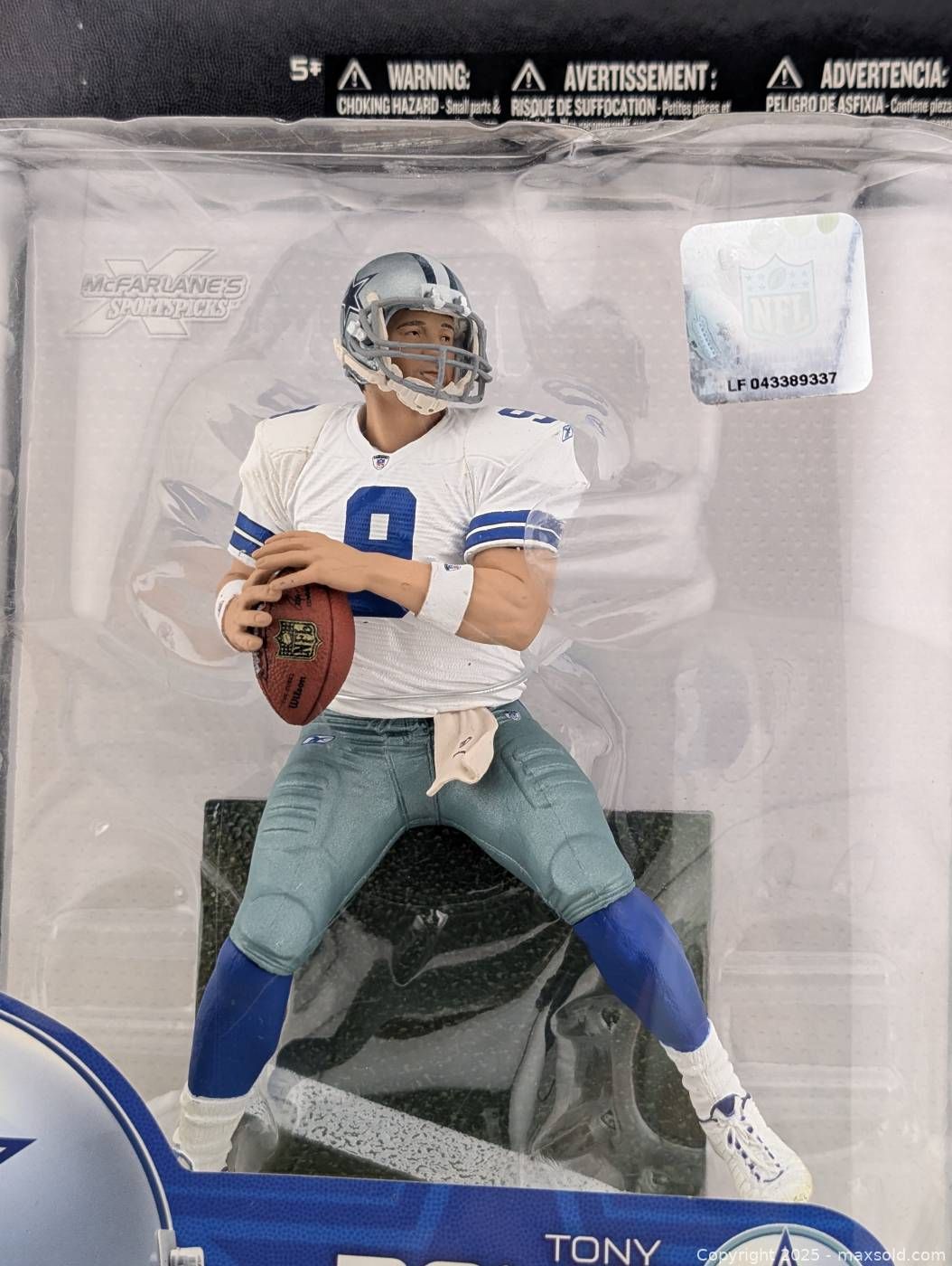 Sealed Tony Romo McFarlane NFL Series 20 Figure | Maxsold