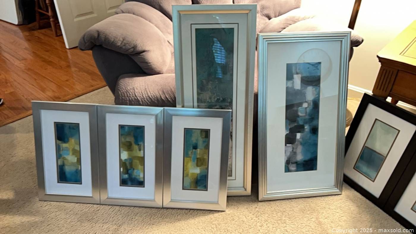 8 Framed Wall Art Prints | Maxsold