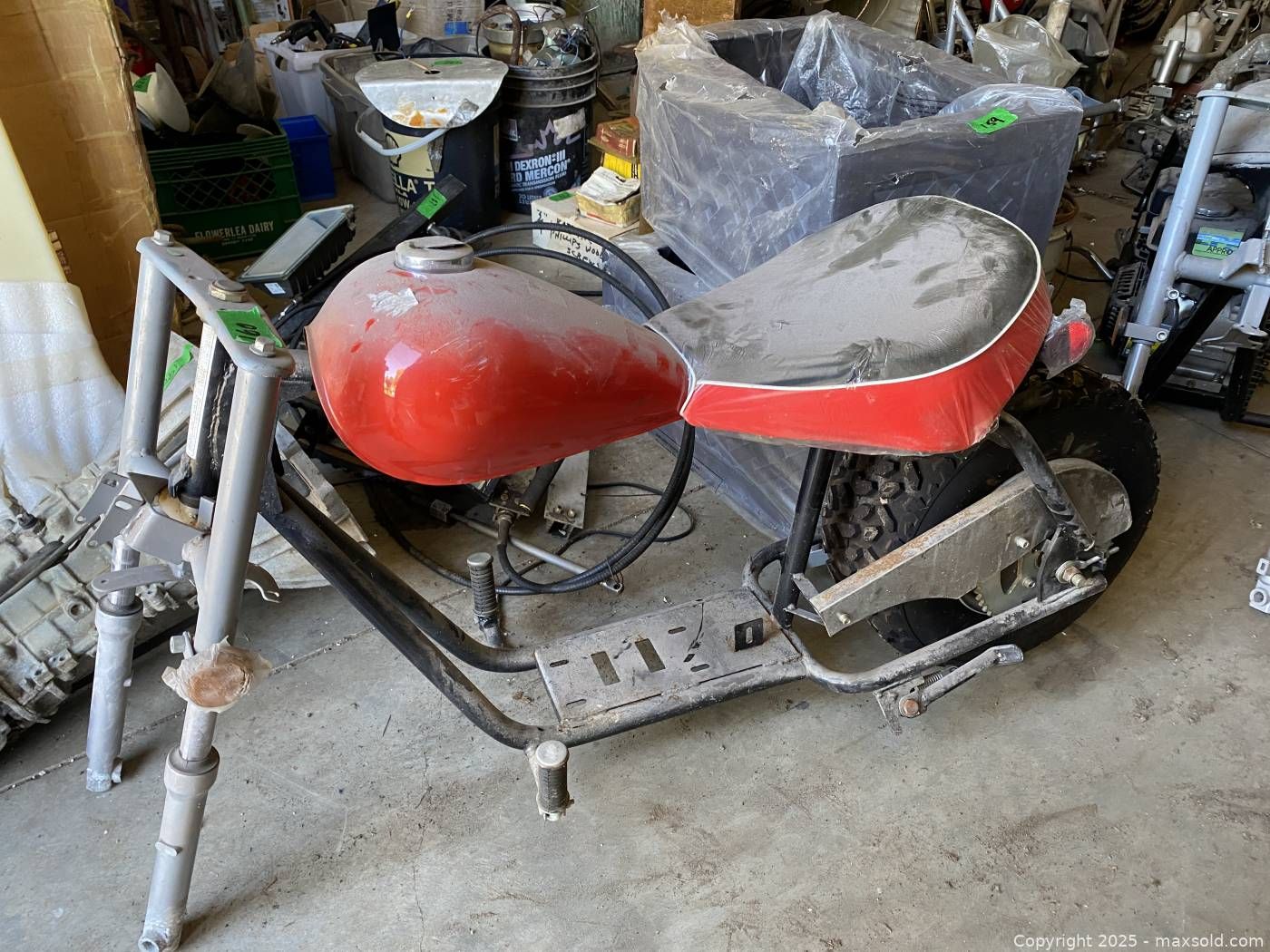 Mini bike rolling chassis project | Maxsold