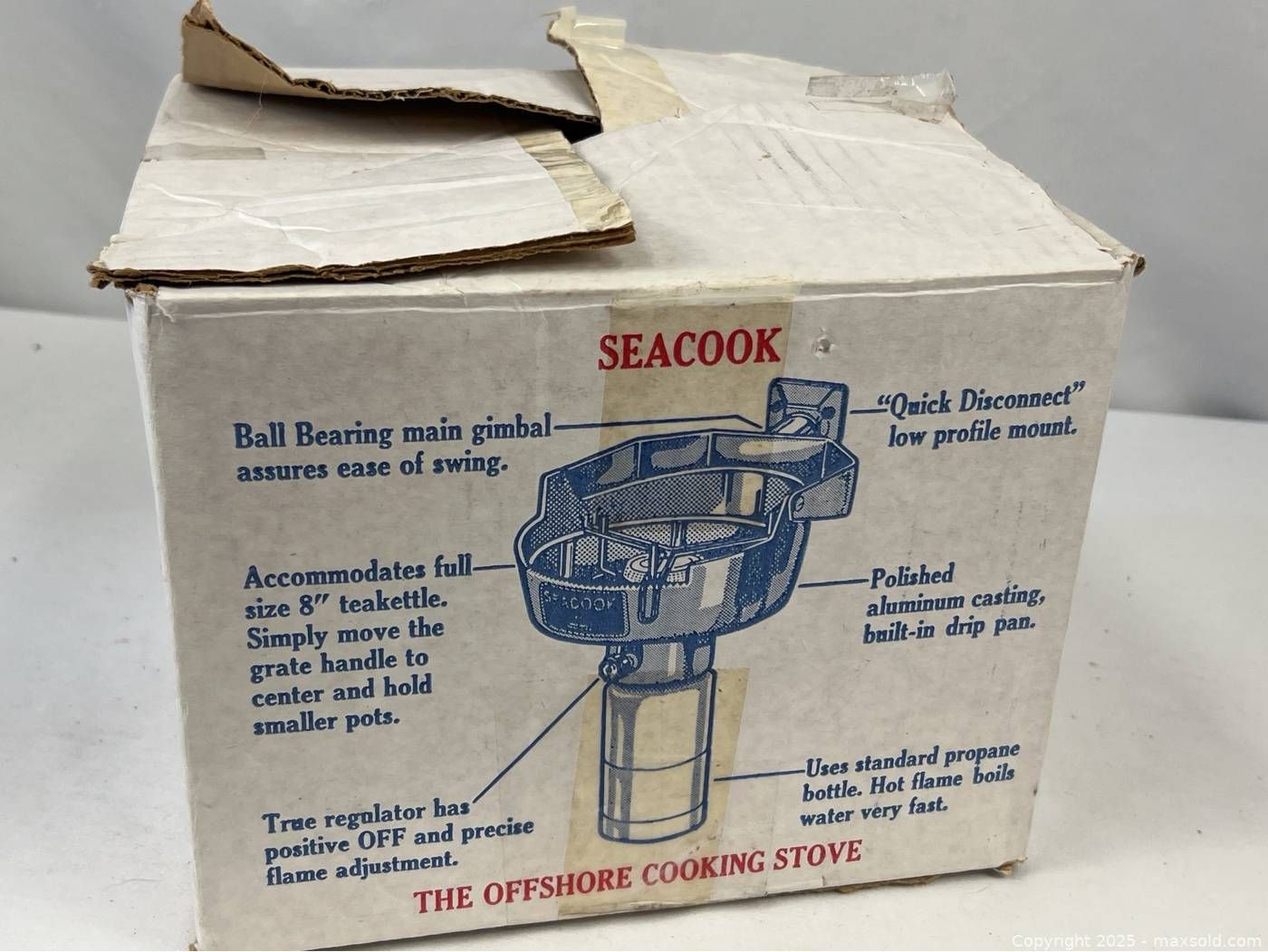 Seacook Offshore Gimballed Stove | Maxsold