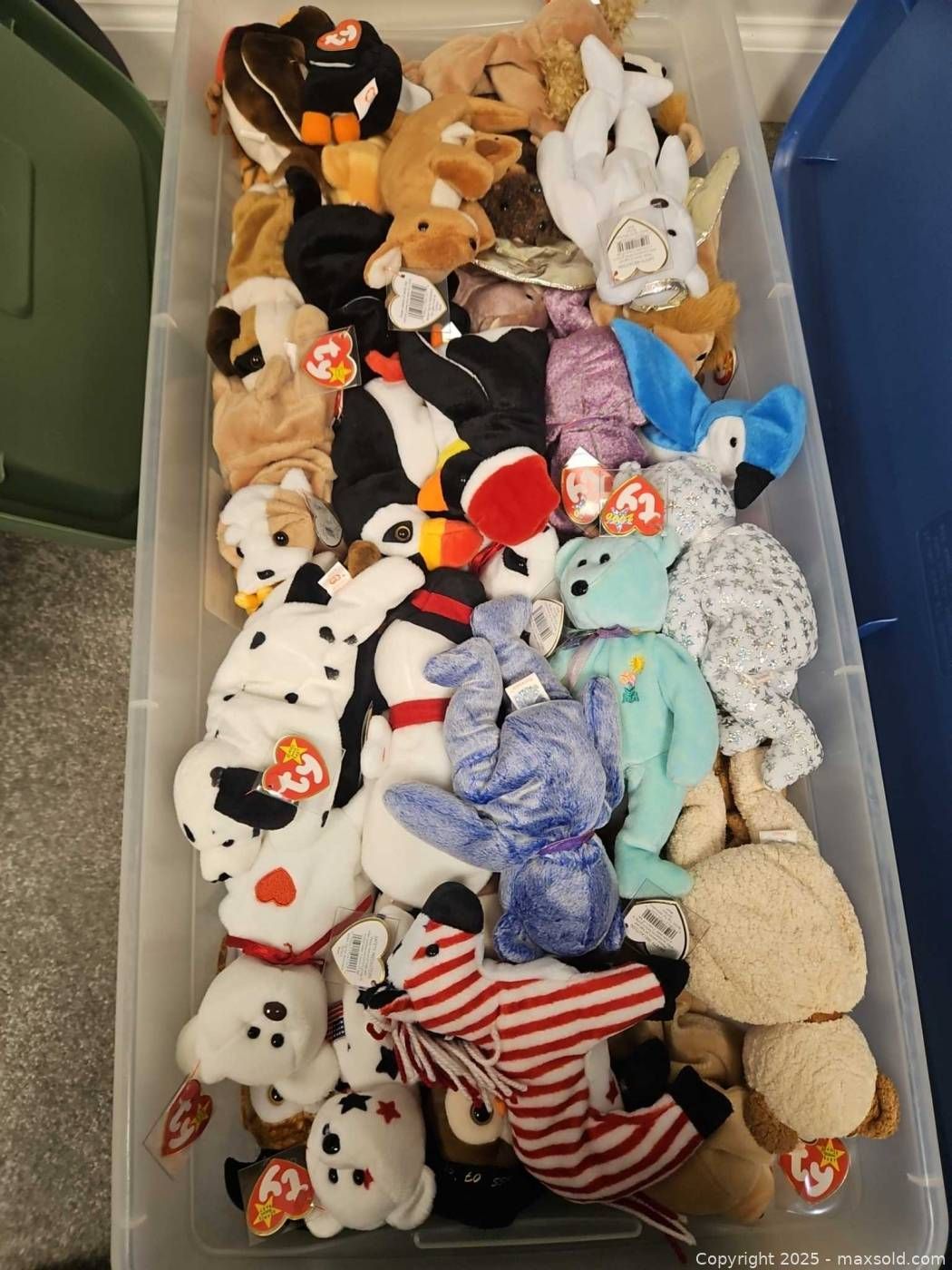 Large TY Beanie Babies plush lot, 120-160 pcs | Maxsold