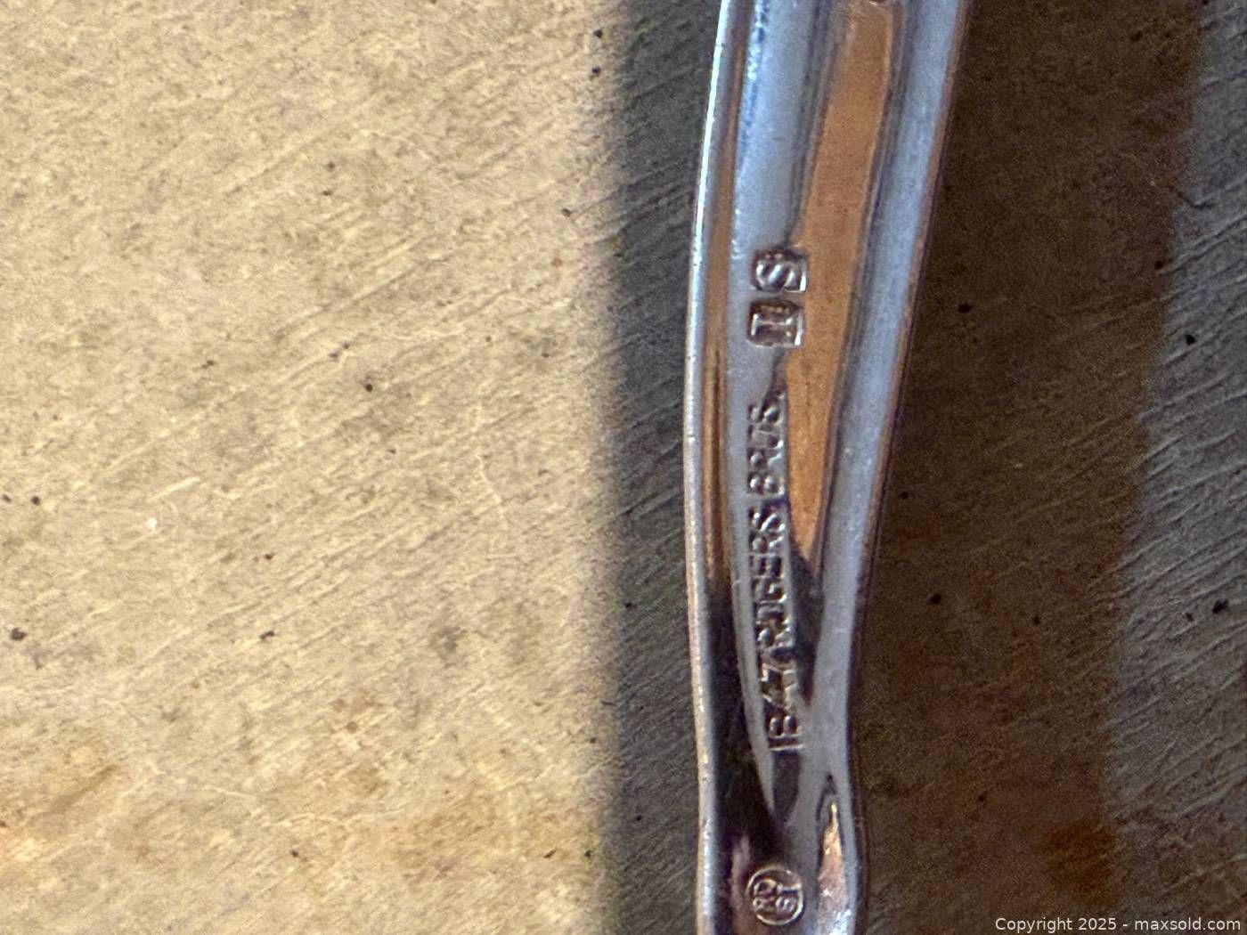 Ornate Silver-Plated Pastry Tongs & Slotted Pie Server | Maxsold