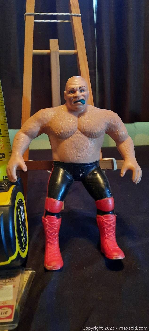 1984 WWF George "The Animal" Steele Action Figure | Maxsold