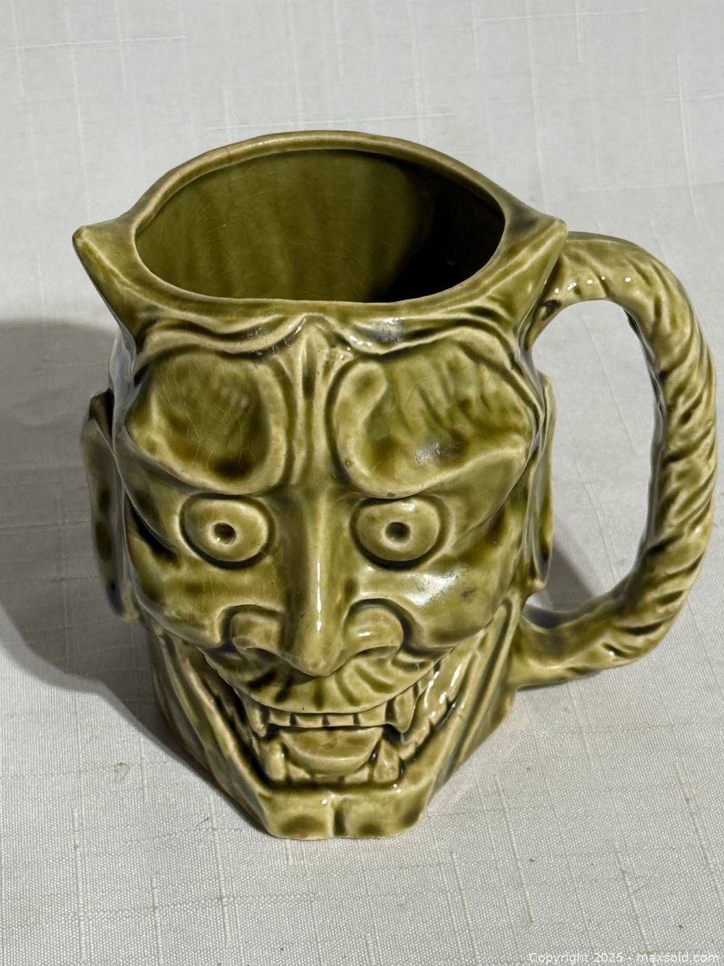 1960s Made in Japan Ceramic Devil Face Mug | Maxsold