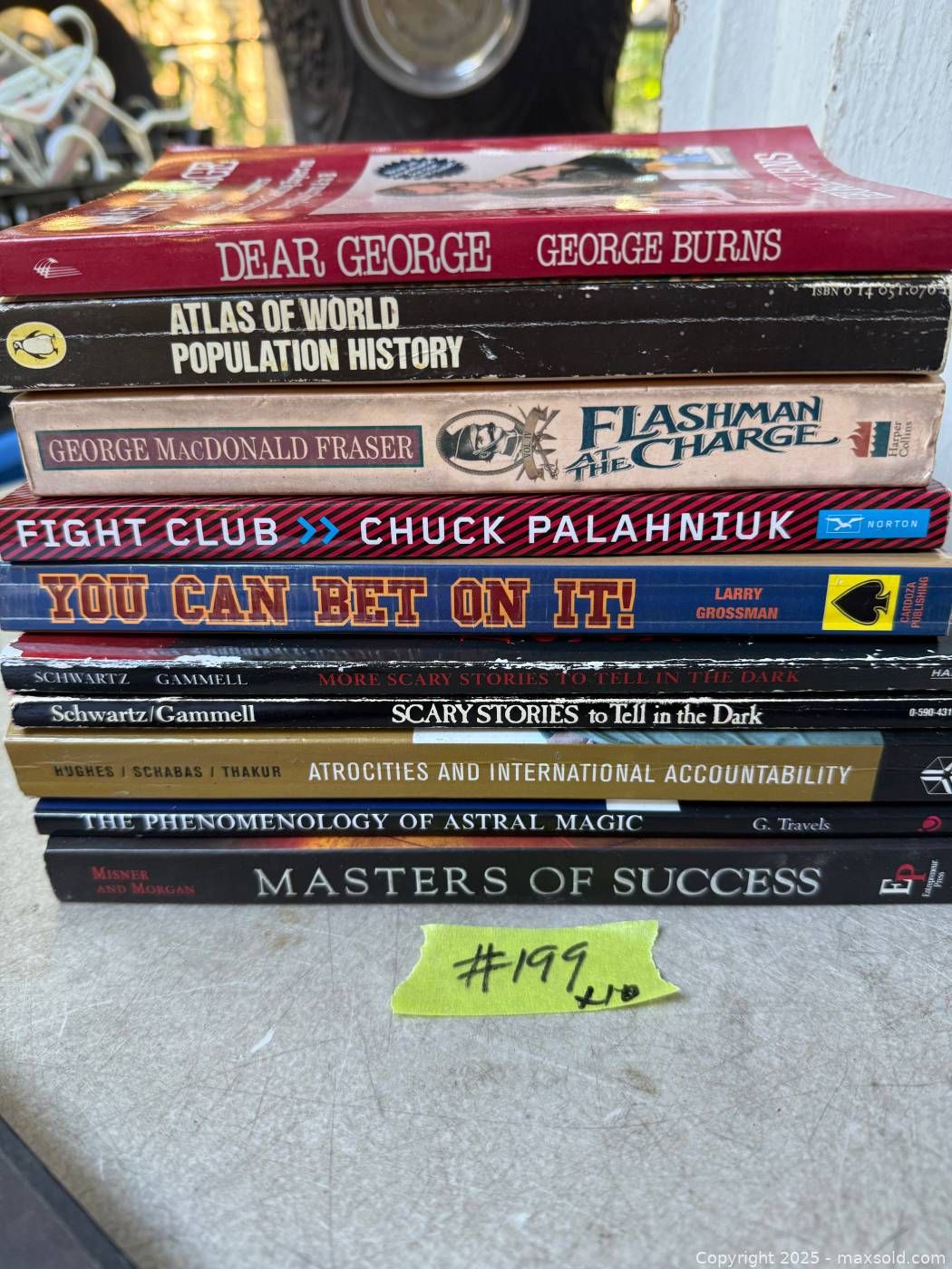 Lot of 10 assorted books | Maxsold