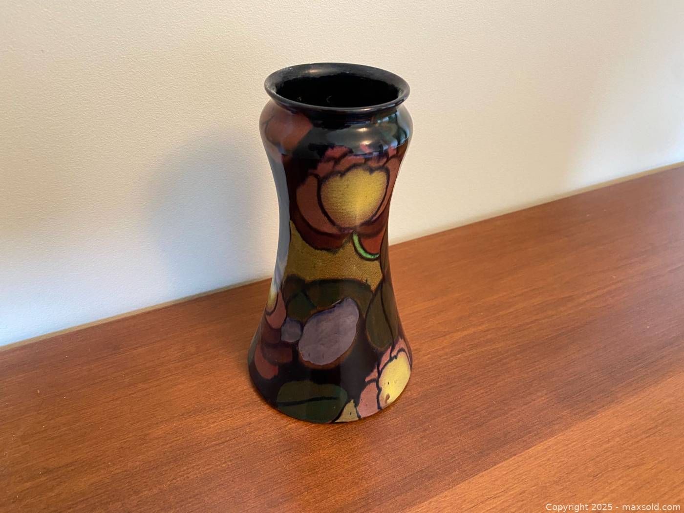 Royal Stanley Jacobean Ware floral vase | Maxsold