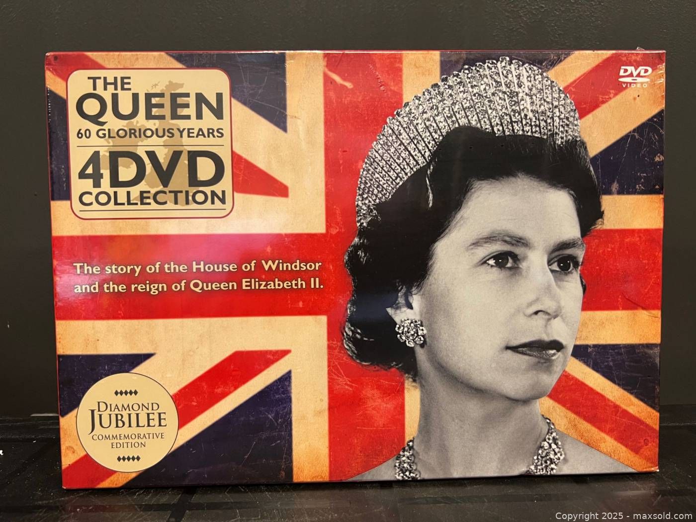 Queen Elizabeth II Diamond Jubilee 4-DVD documentary set sealed | Maxsold