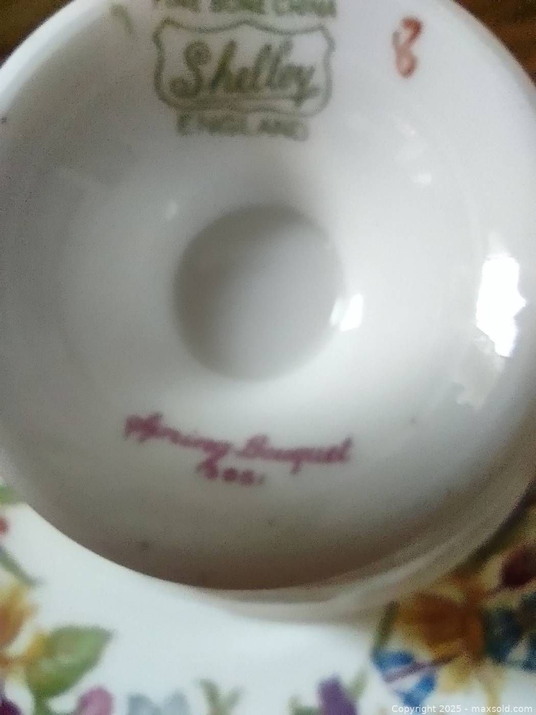 Shelley Spring Bouquet teacup and saucer | Maxsold