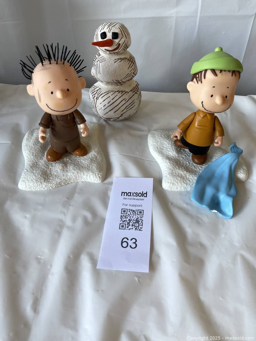 Memory Lane Charlie Brown Linus & Pig Pen Figurines | Maxsold