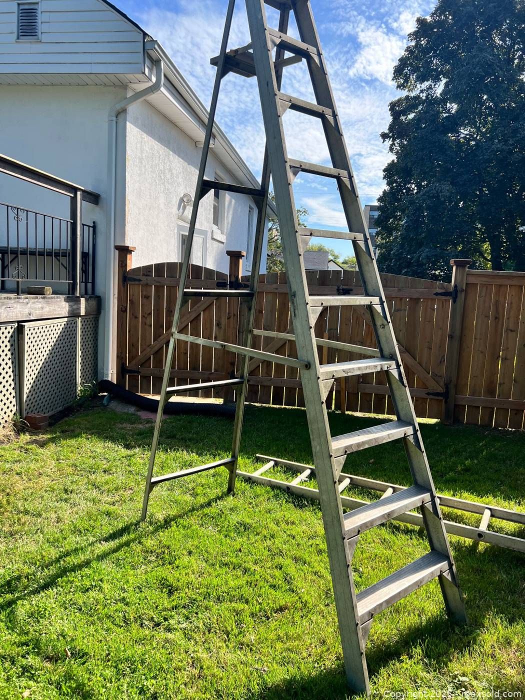 10ft Aluminum Step Ladder | Maxsold