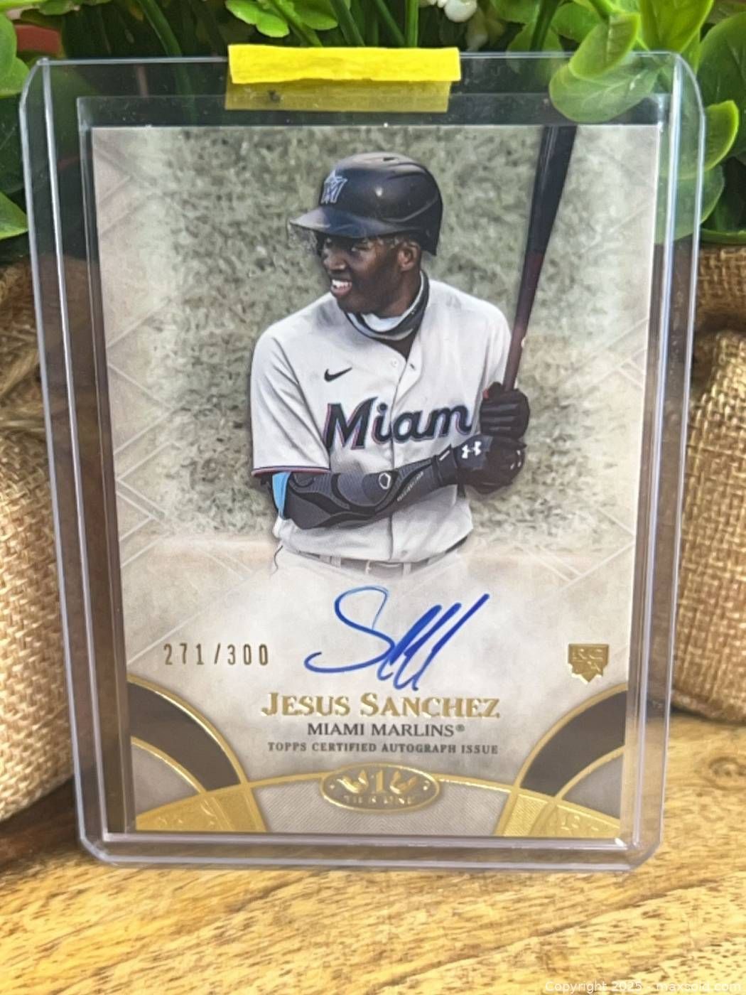 Topps Tier One Jesus Sanchez Autograph RC 271/300 | Maxsold