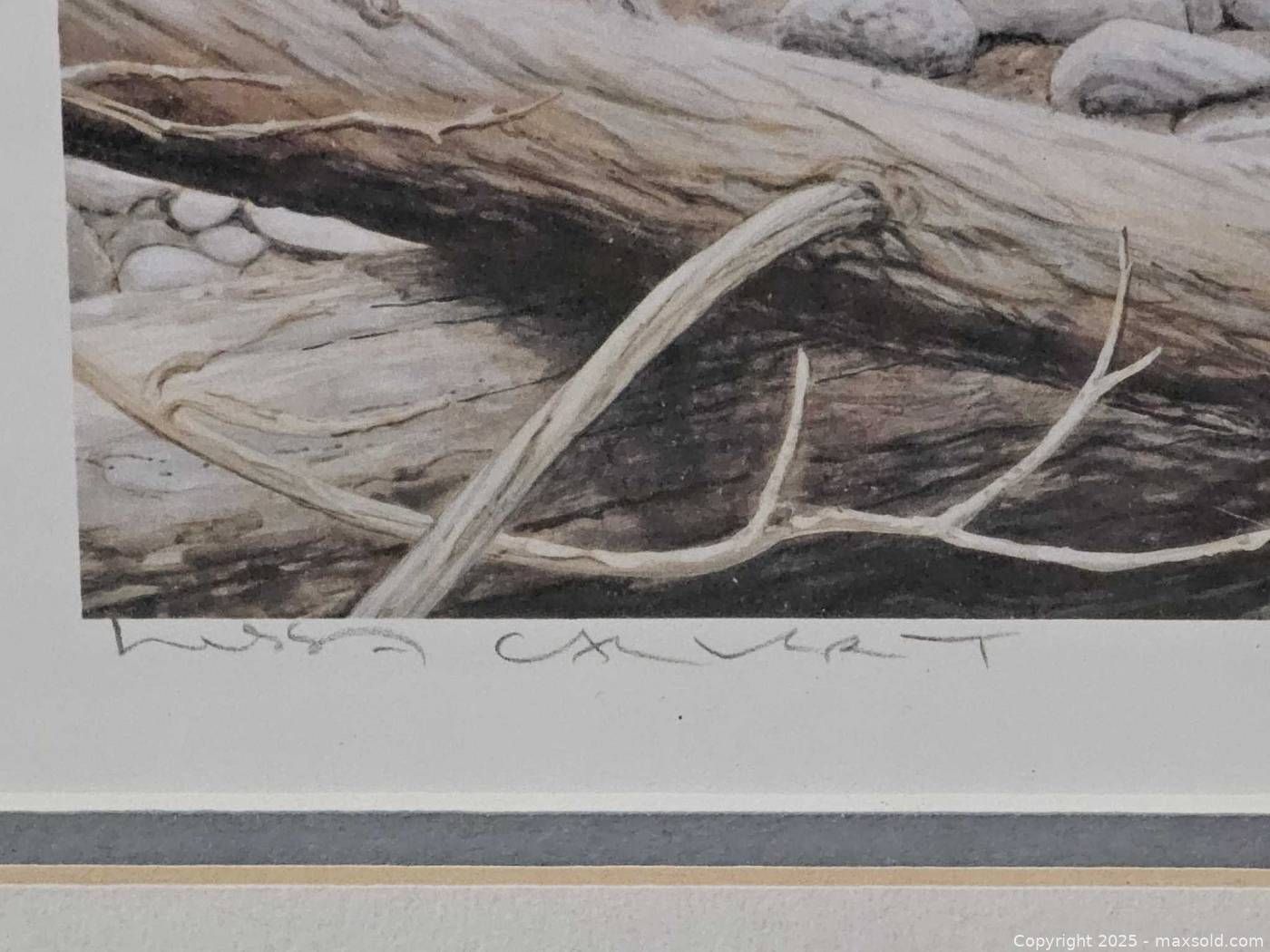 Signed numbered print “On The Move” by Lissa Calvert | Maxsold