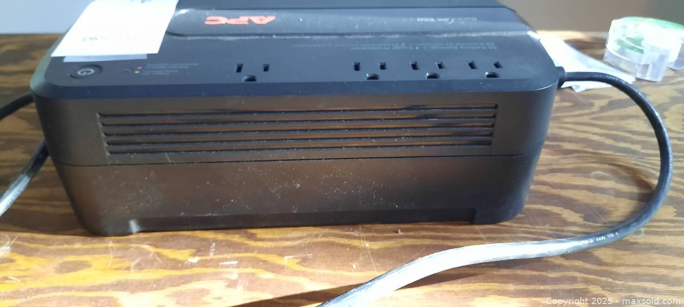 APC Back-UPS 550 uninterruptible power supply | Maxsold