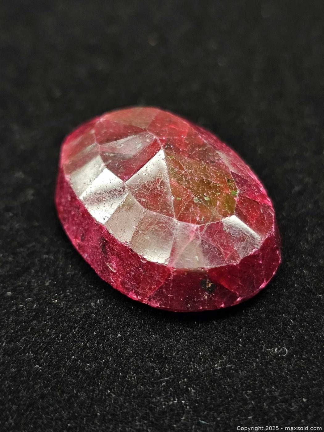 Polished Rough Ruby Gemstone 182.95 ct | Maxsold