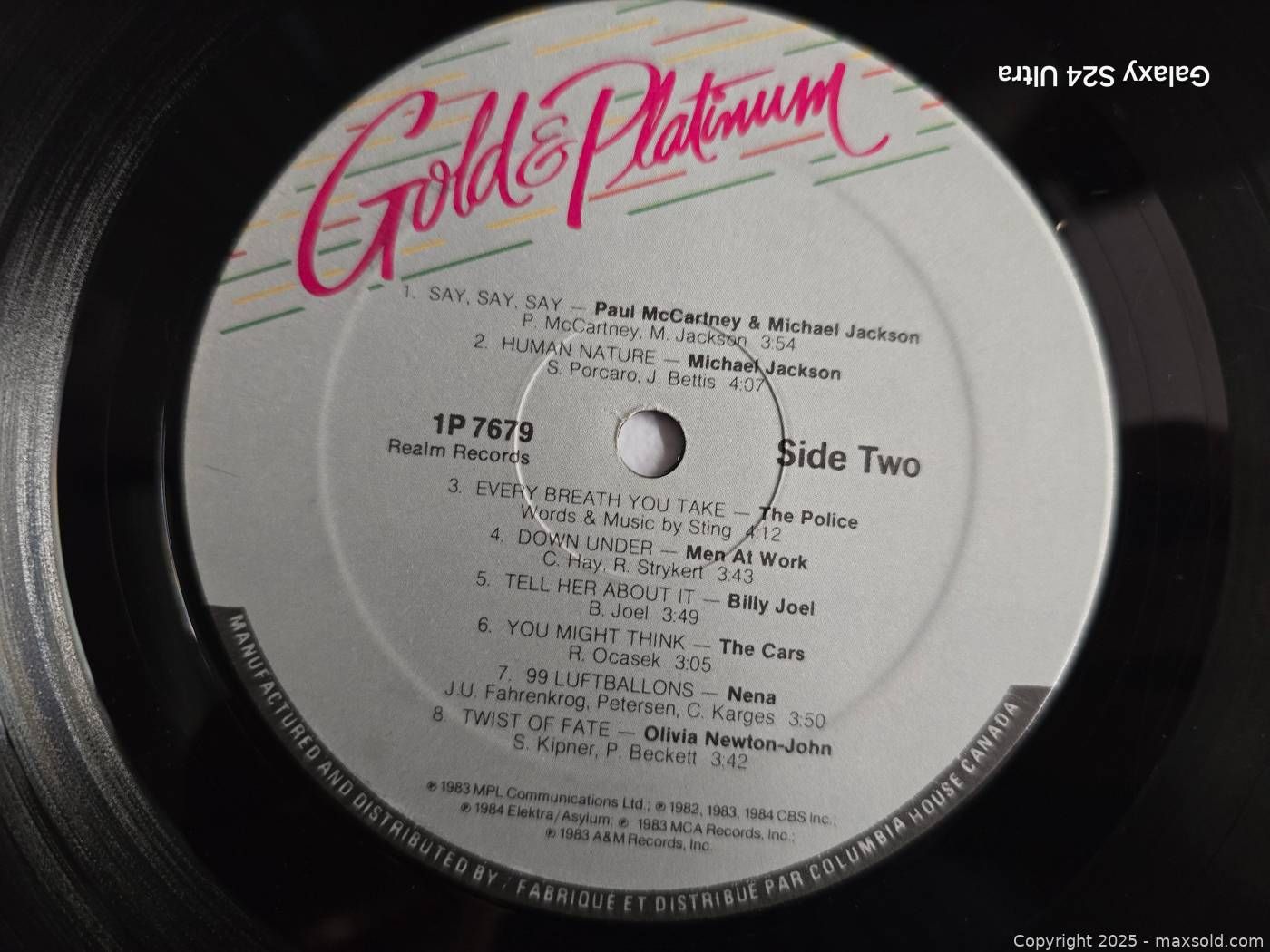 Gold & Platinum vinyl LP compilation | Maxsold