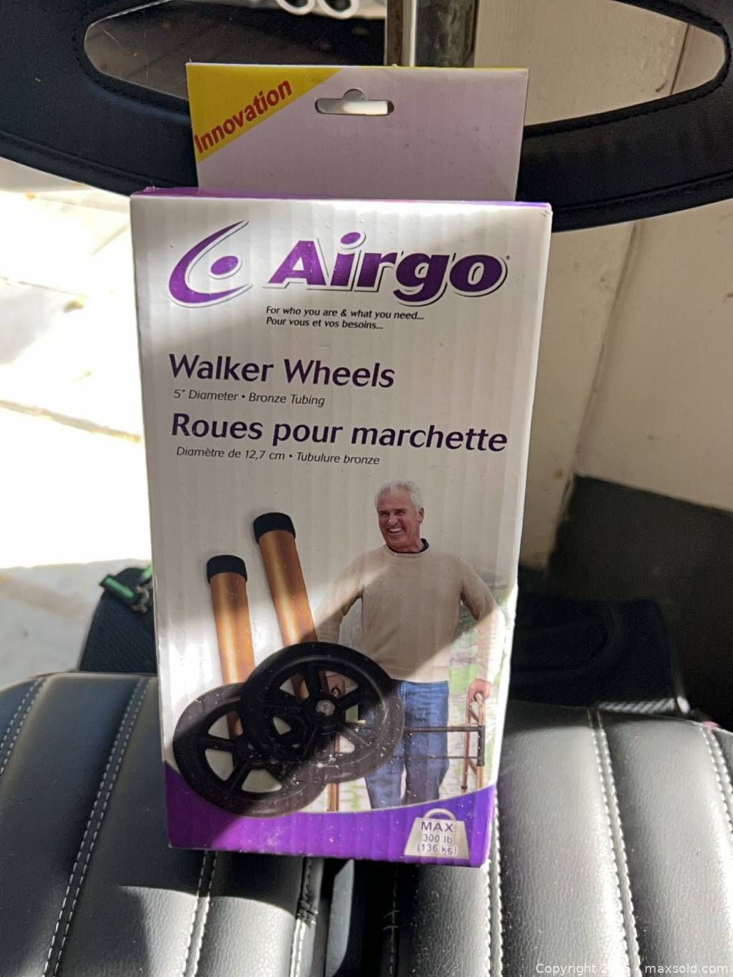 Evolution rollator walker with wheels and cane | Maxsold