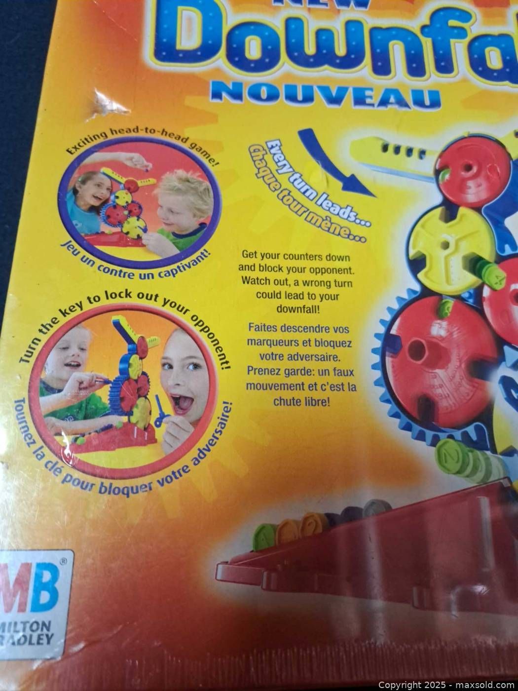 Milton Bradley Downfall board game new | Maxsold