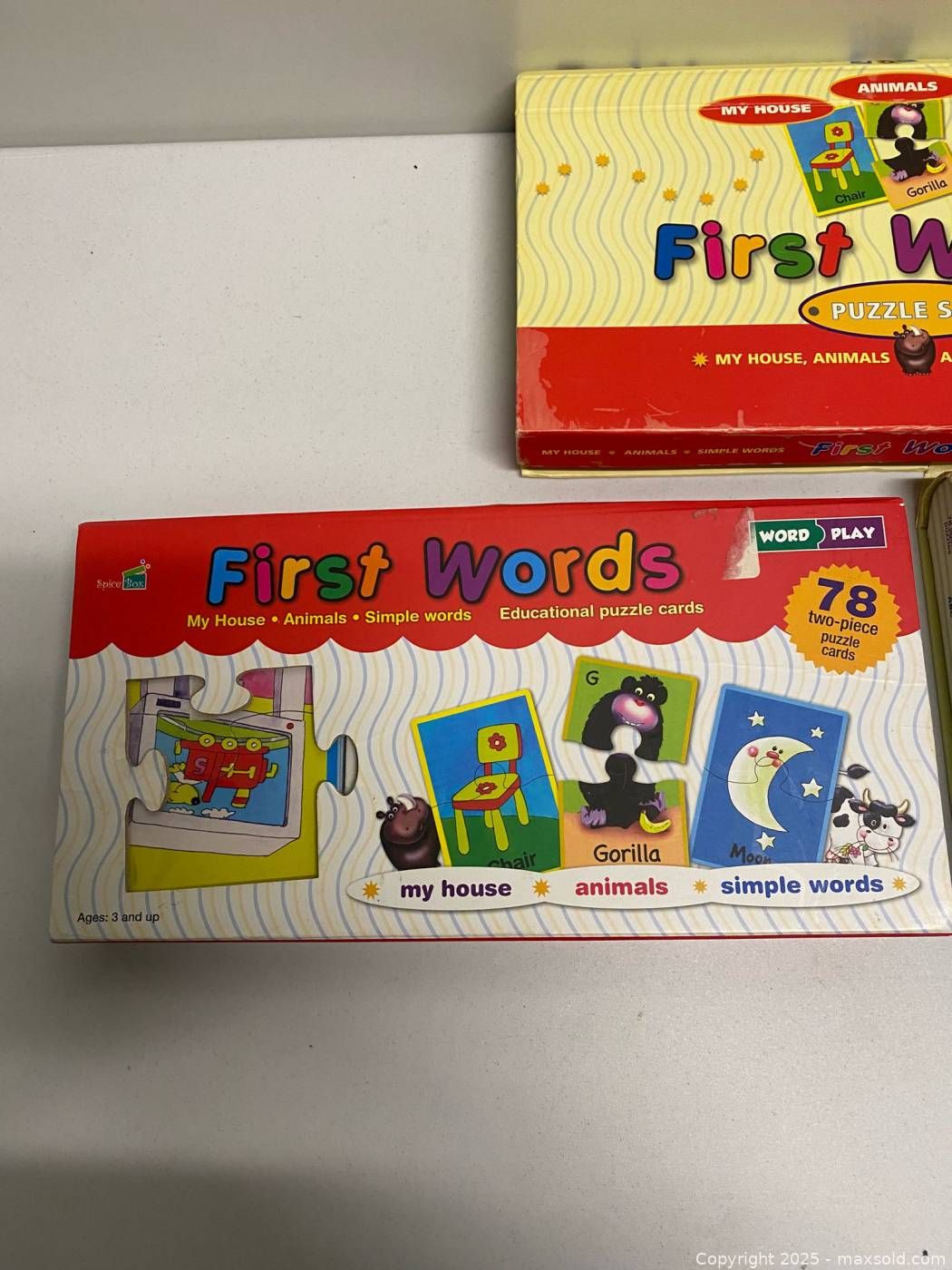 First Words Puzzle Sets and Early Learning ABC | Maxsold