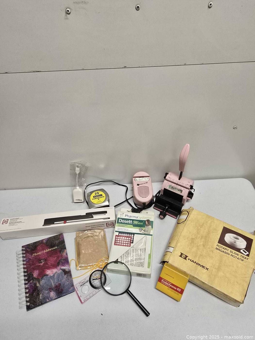 Hanimex Slide Tray, Kodachrome Film & Misc | Maxsold