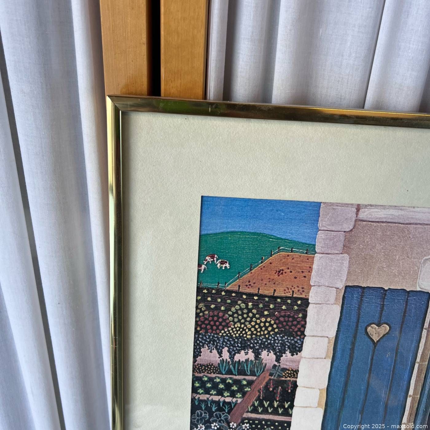 Monique Valdeneige framed cats poster | Maxsold