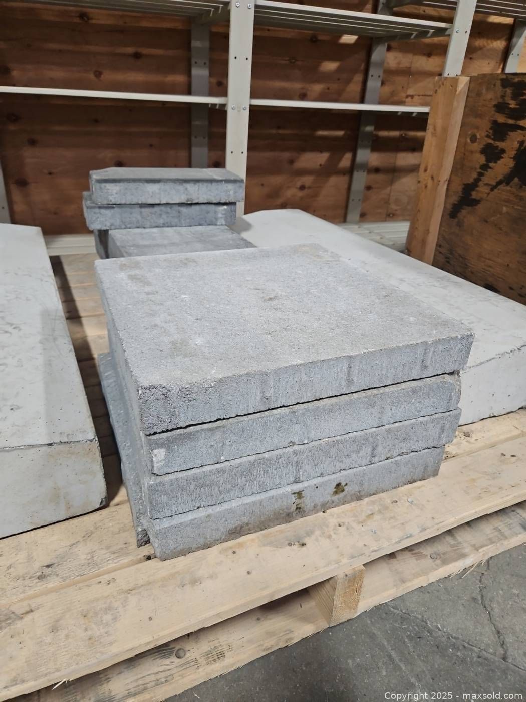 Precast concrete window sills and pavers | Maxsold