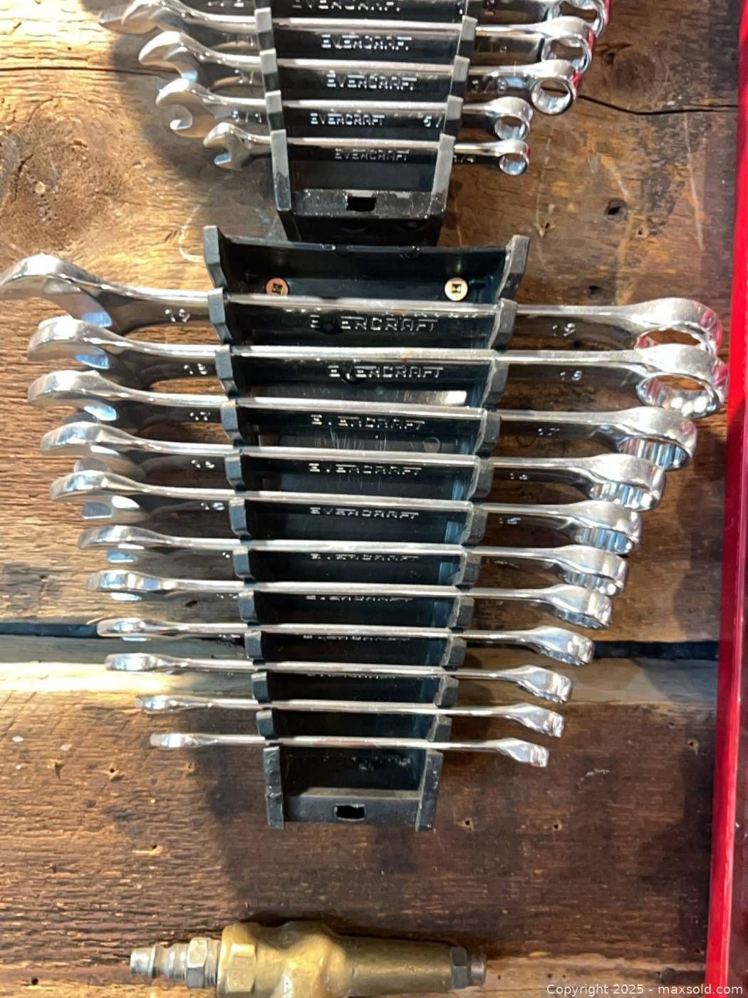 2 Evercraft Combination Wrench Sets, 11-Pc Each, Chrome Vanadium ...