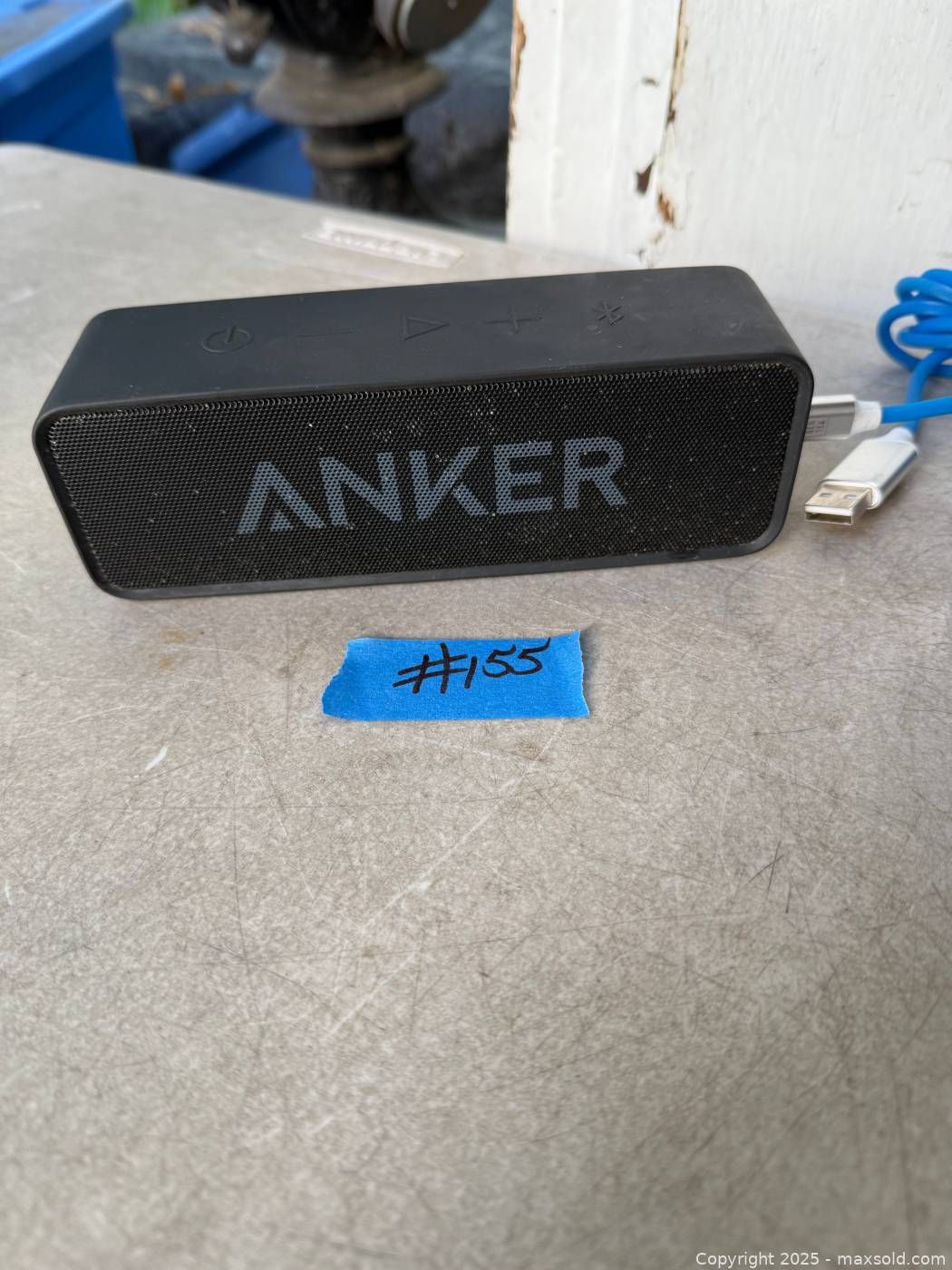 Anker Soundcore Bluetooth speaker with cable | Maxsold