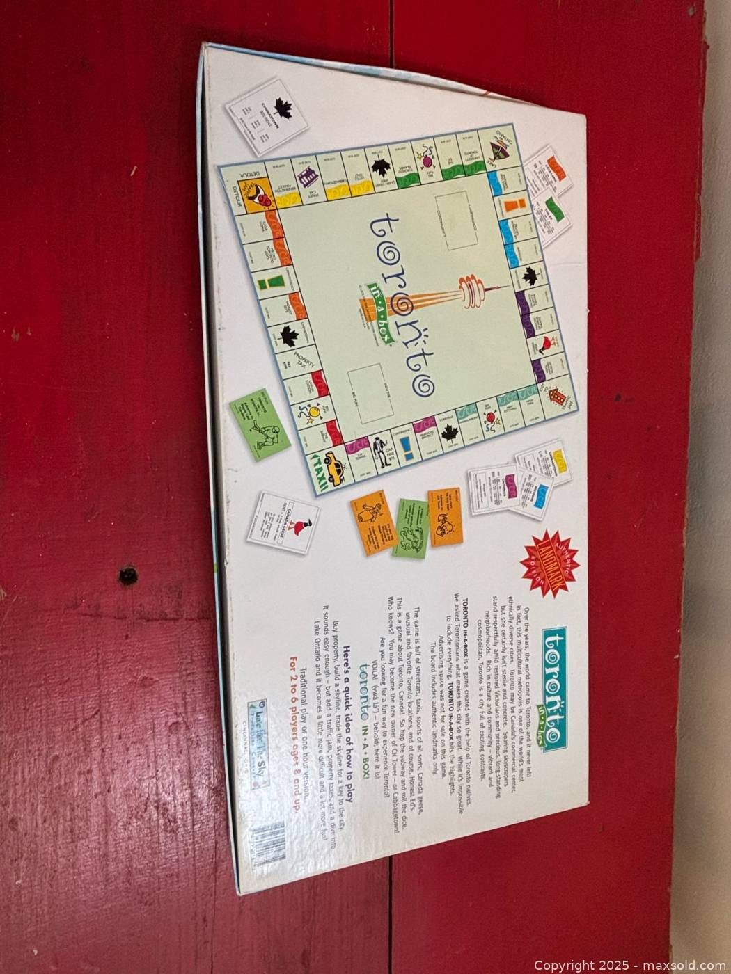 Monopoly Toronto Edition board game | Maxsold