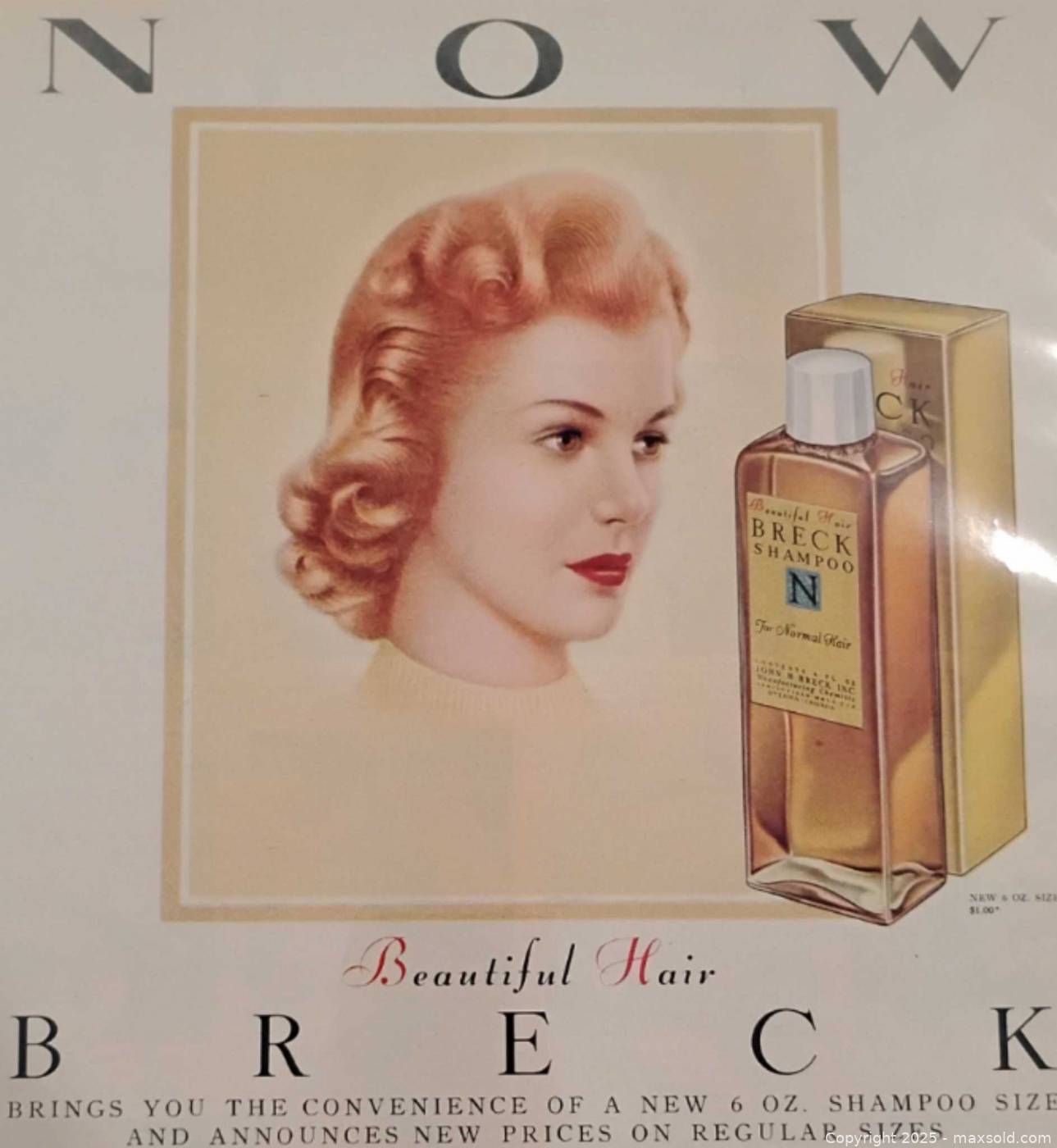 1957 Breck Toronto Star Weekly newspaper advertisement | Maxsold