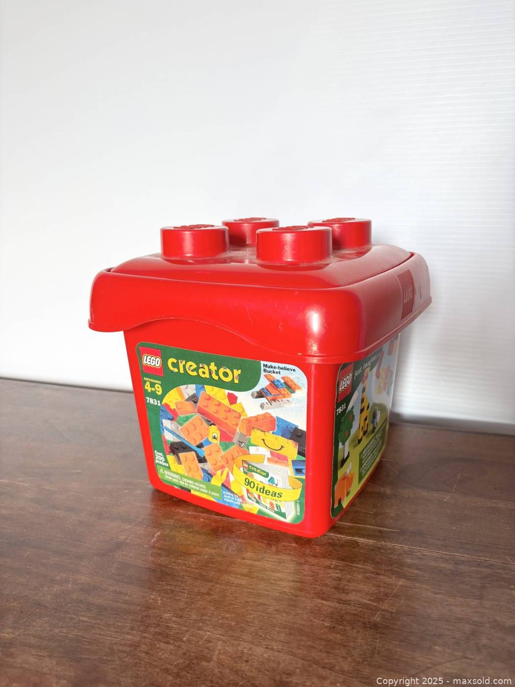 Vintage LEGO 7831 Creator bin with assorted bricks | Maxsold