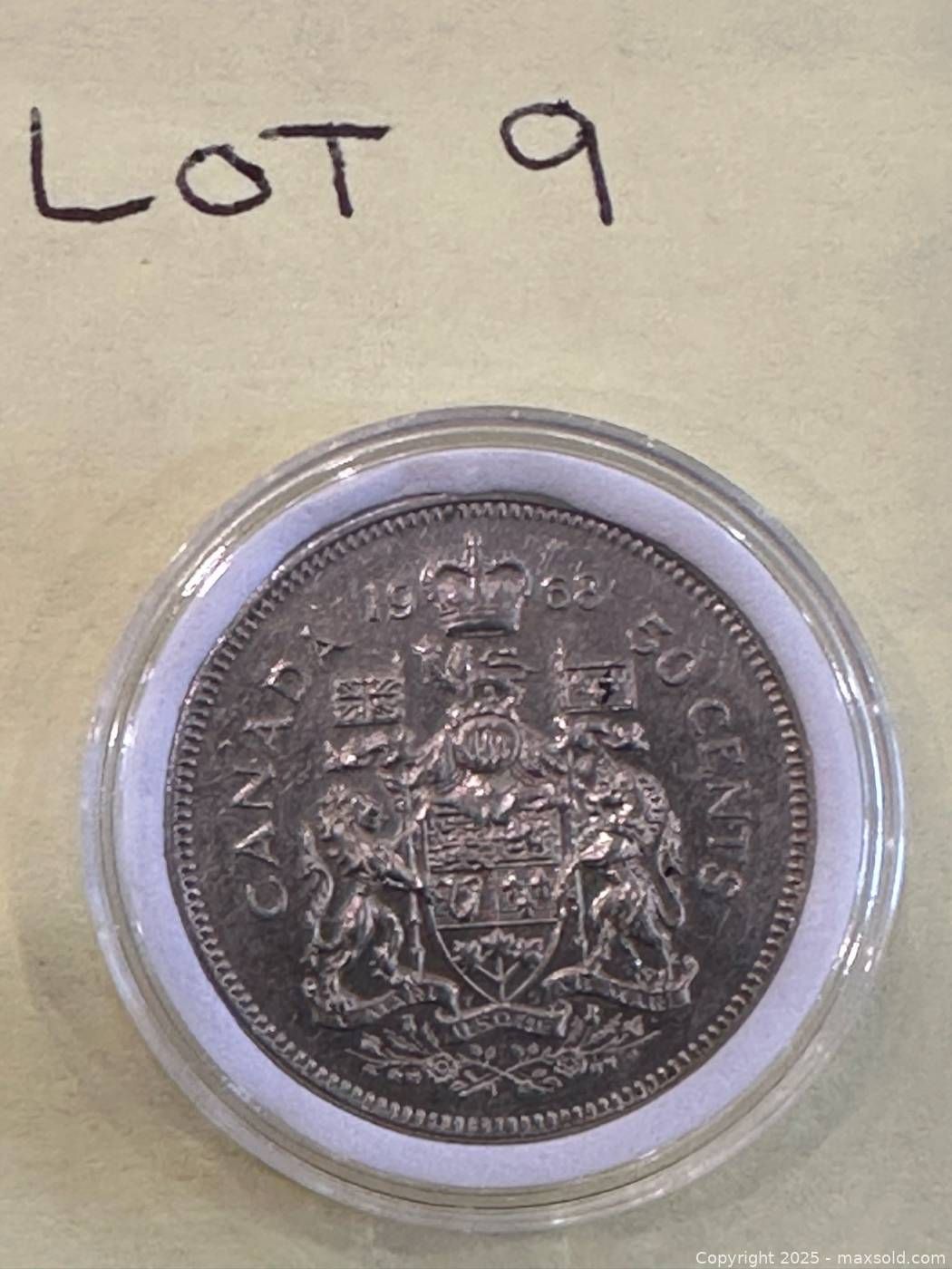 1968 Canadian 50 Cent Coin | Maxsold