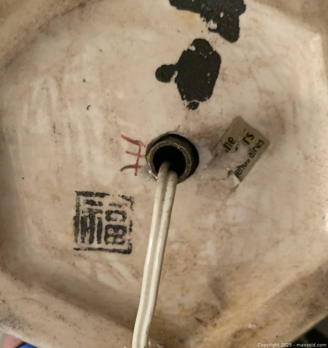 Qing Chinese Famille Rose Gu Form Vase Converted Lamp | Los Angeles ...