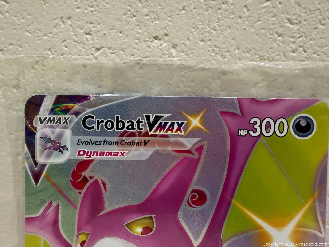 Pokémon TCG Crobat VMAX Jumbo Promo Card | Maxsold