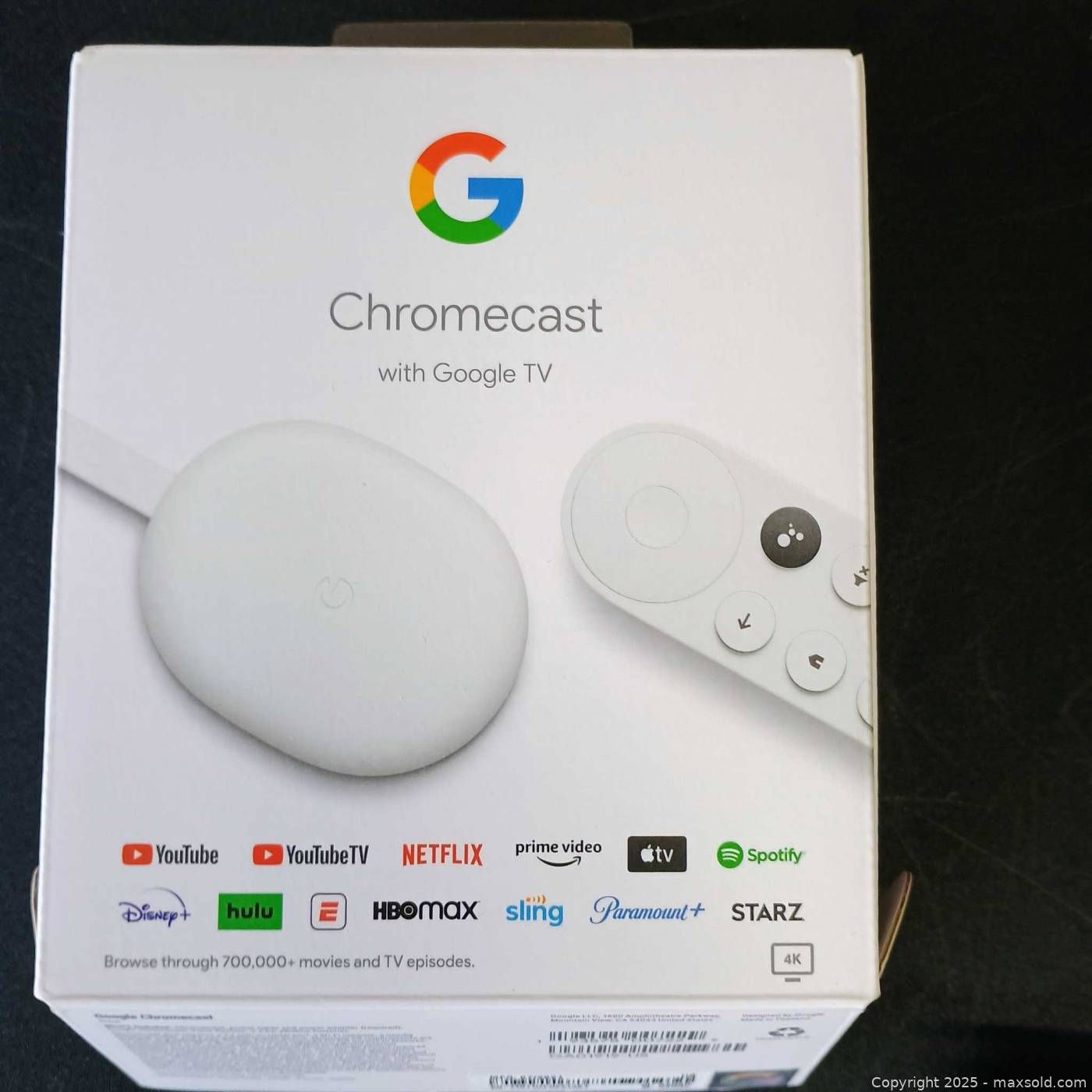 Google Chromecast with Google TV | Maxsold