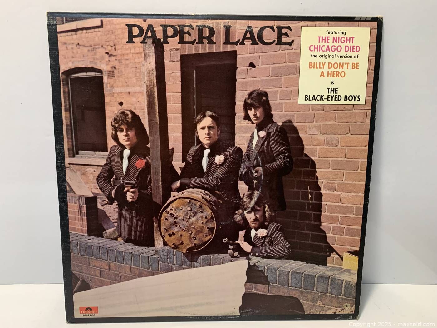 Paper Lace self-titled LP Polydor 2442 096 1974 | Maxsold