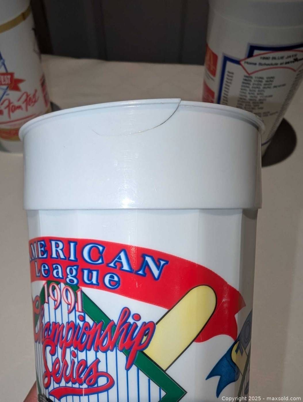 Vintage MLB Toronto Blue Jays baseball Collectible Plastic beverage ...