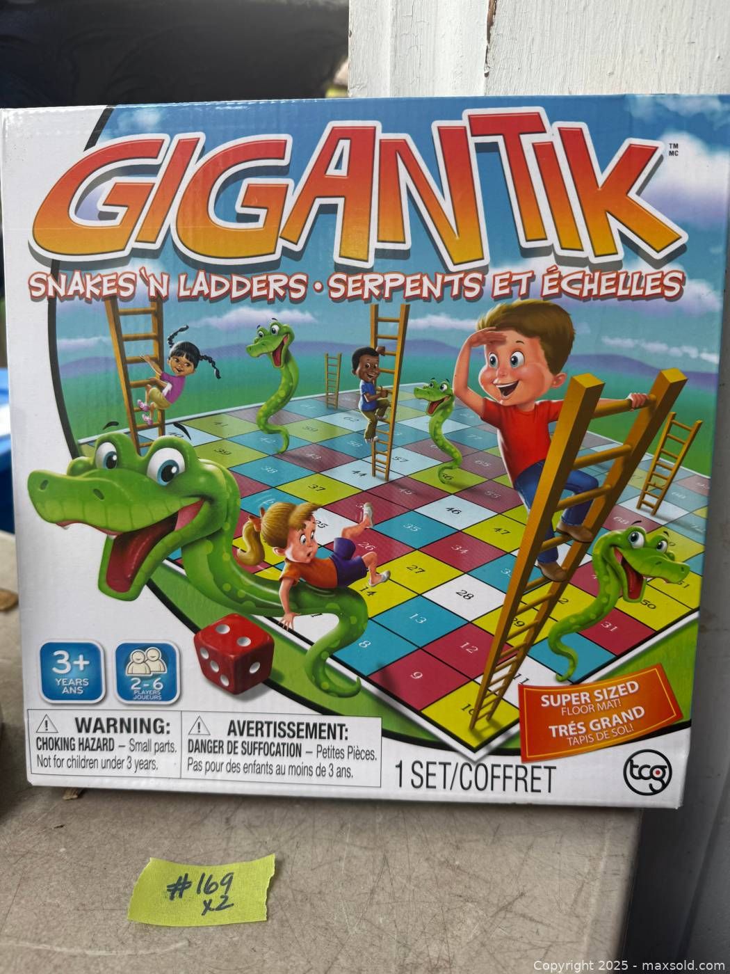 Snakes & Ladders and Tumbling Tower games | Maxsold