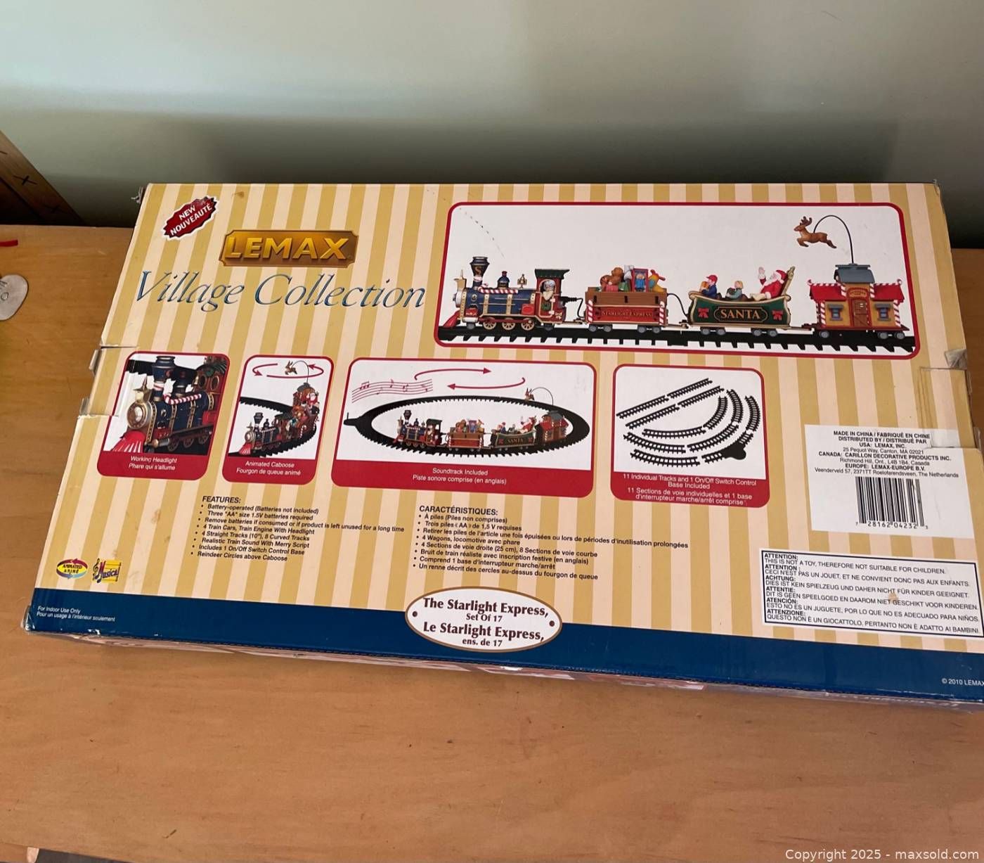 Lemax Village Collection The Starlight Express train set | Maxsold