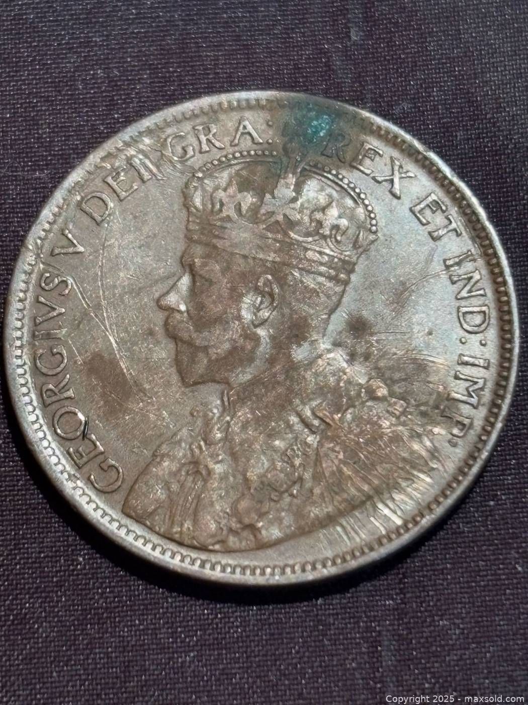 1918 Canada Large Cent Copper Coin | Maxsold