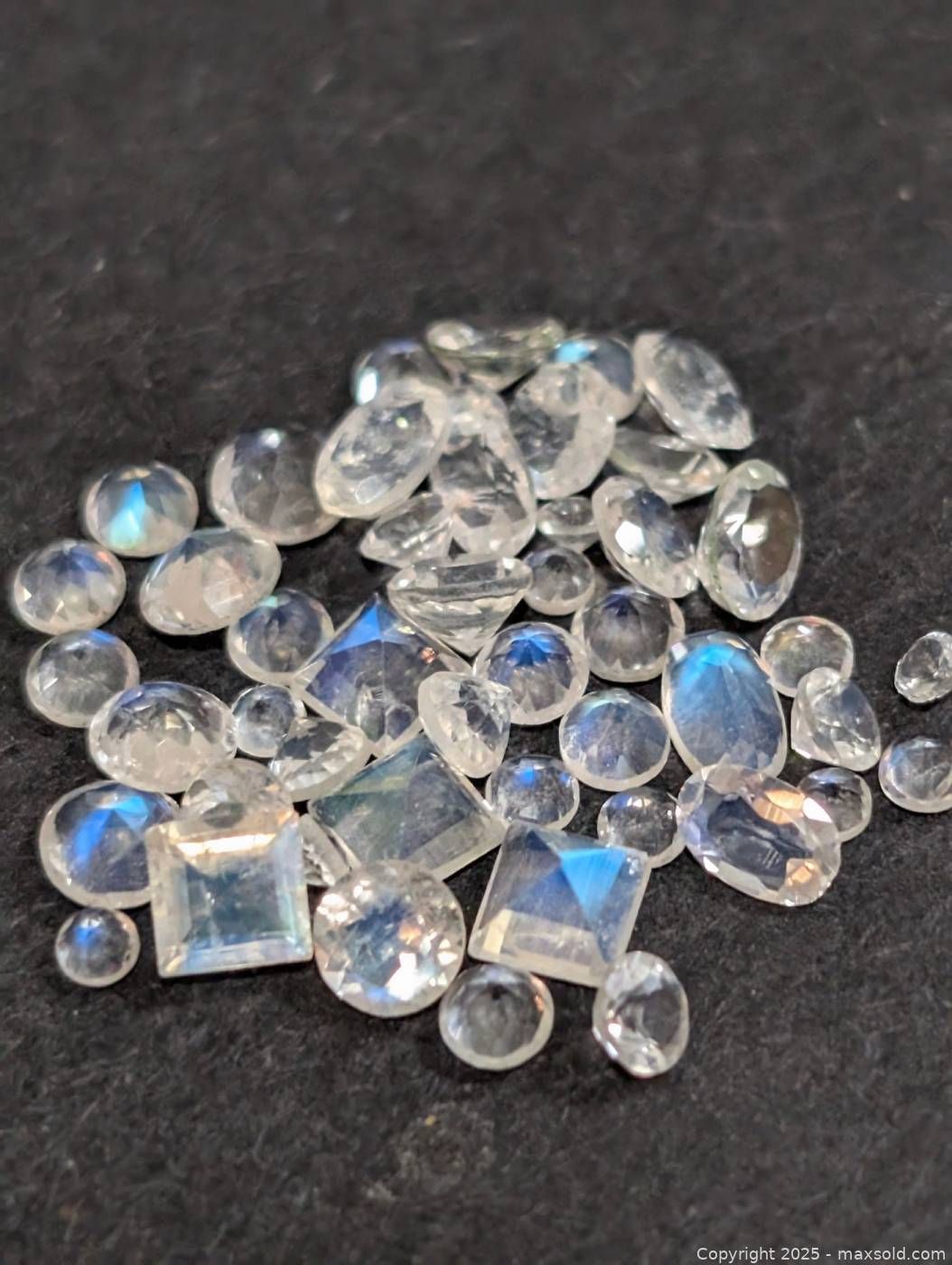 Faceted Genuine Moonstone Gemstones ~7ct | Maxsold