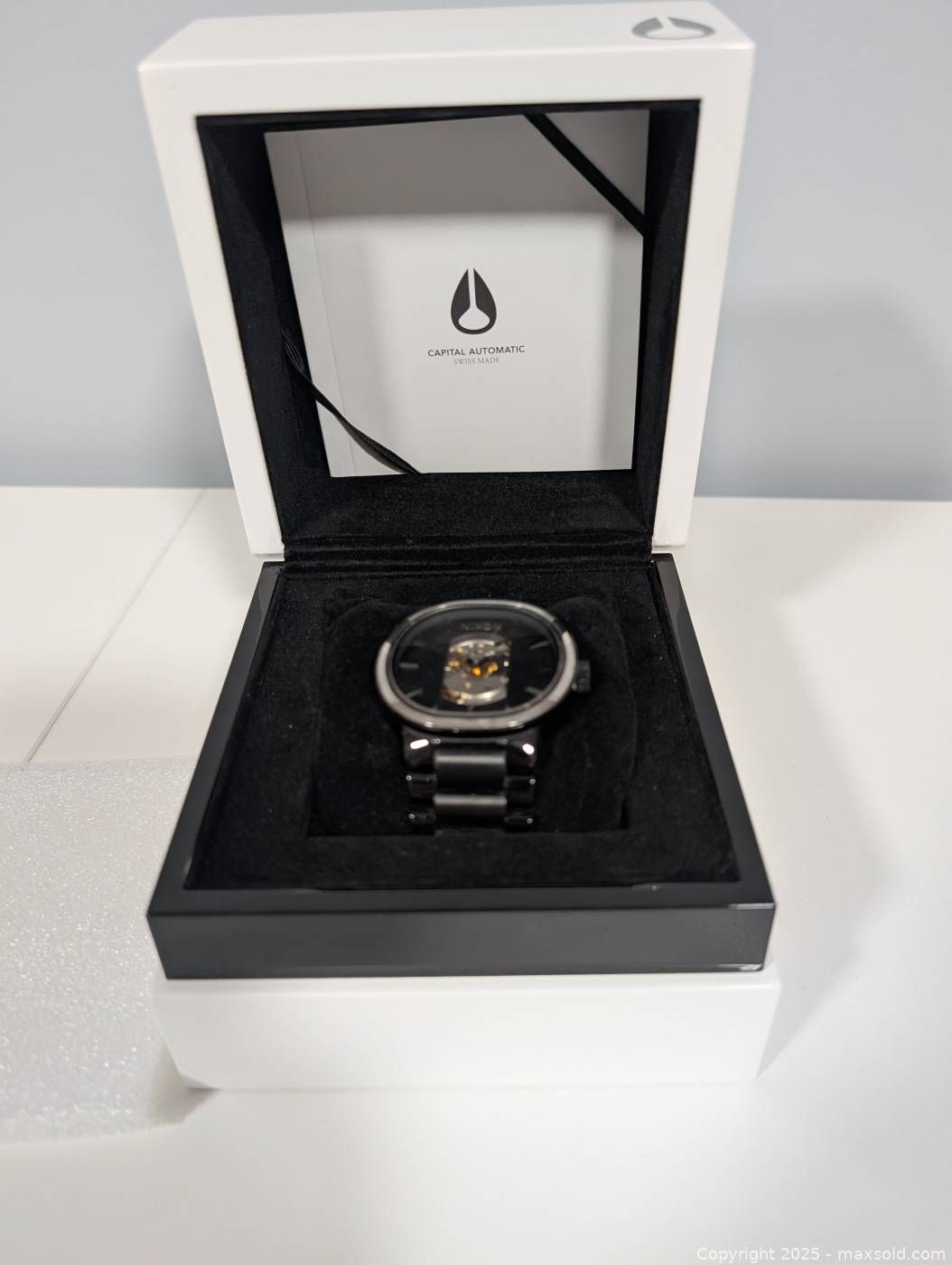 Nixon The Capital Automatic Swiss Skeleton Watch | Maxsold