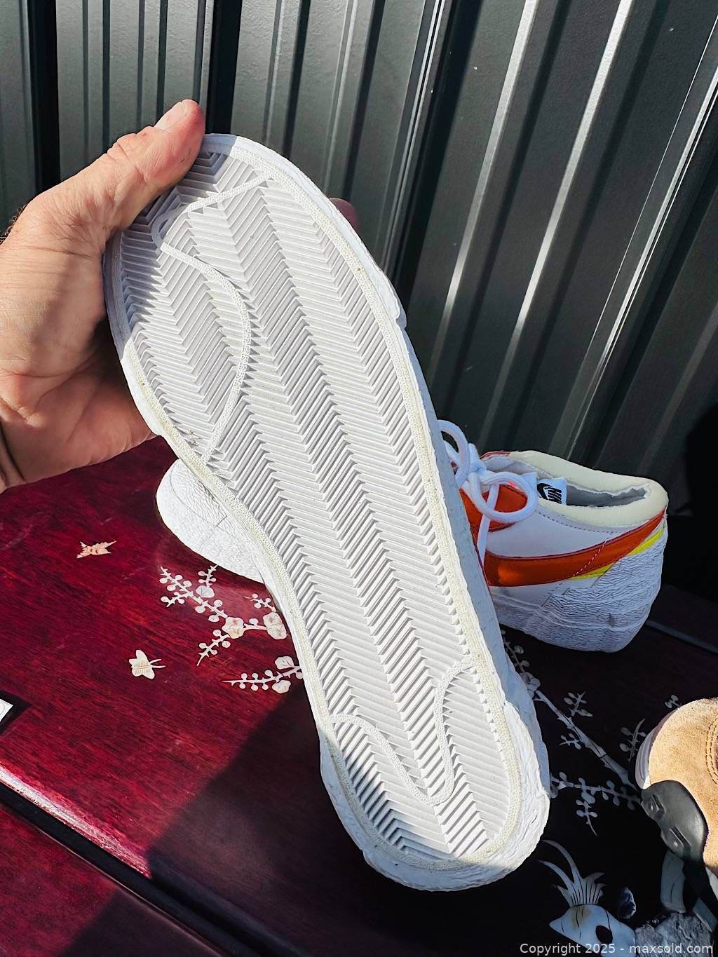 Nike Sacai sneakers size 10, two pairs | Maxsold