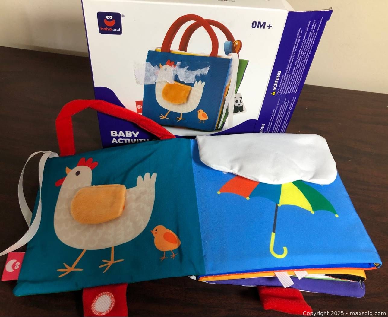 Baby activity cloth book | Maxsold