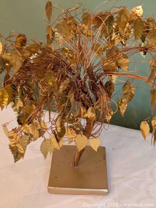 Vintage Chinese Metal Money Tree | Maxsold