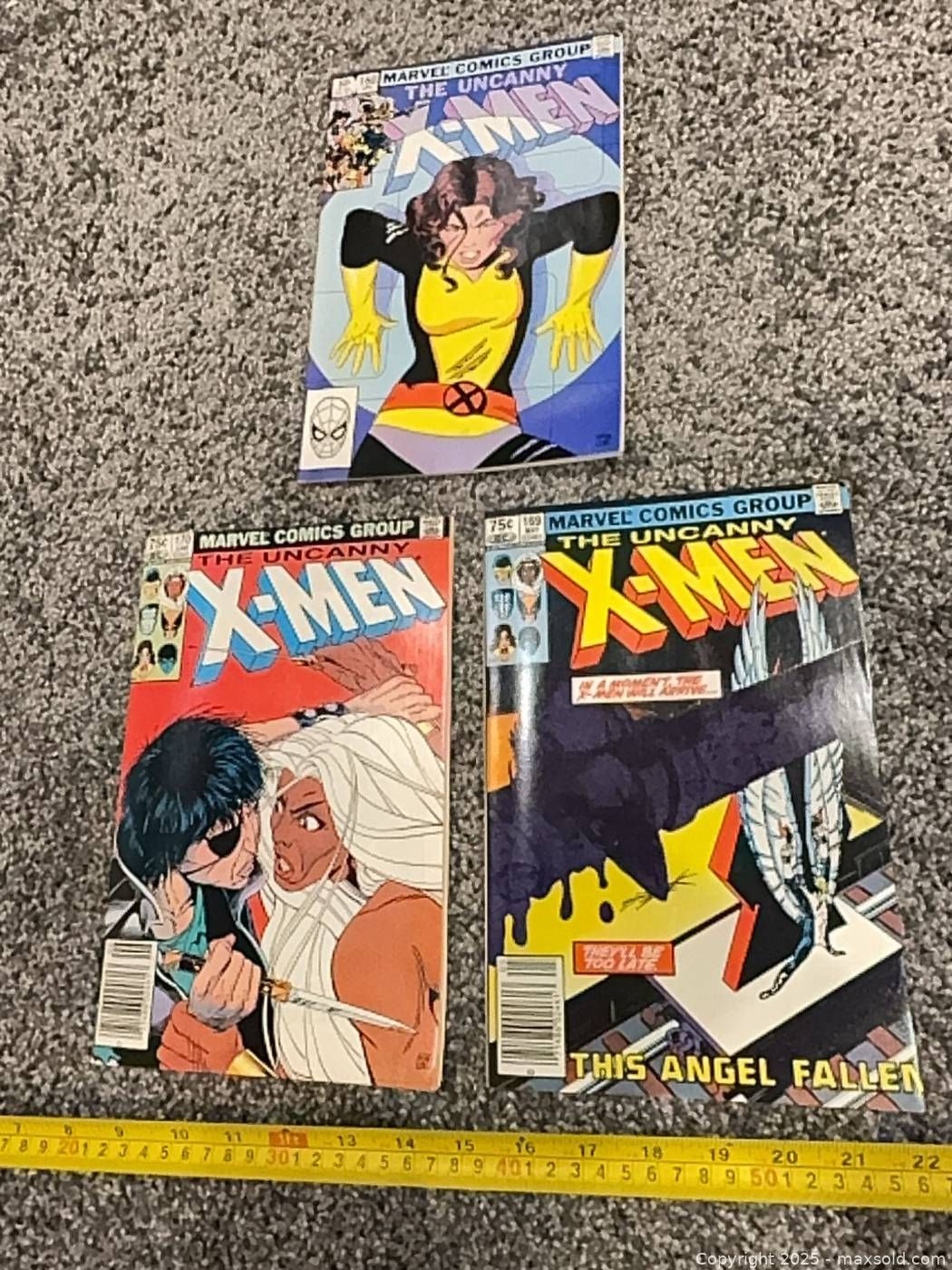 The Uncanny X-Men #168, #169, #170 comics | Maxsold
